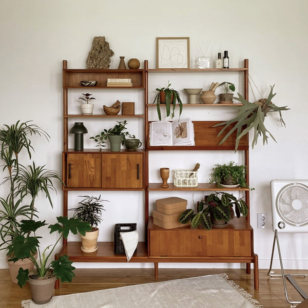 Fika Swedish Wall Cabinet L with Storage Shelves | Born in Colour