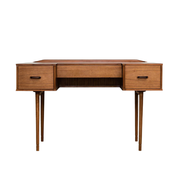 Neo-Classic Study Desk with Storage Drawers | Born in Colour
