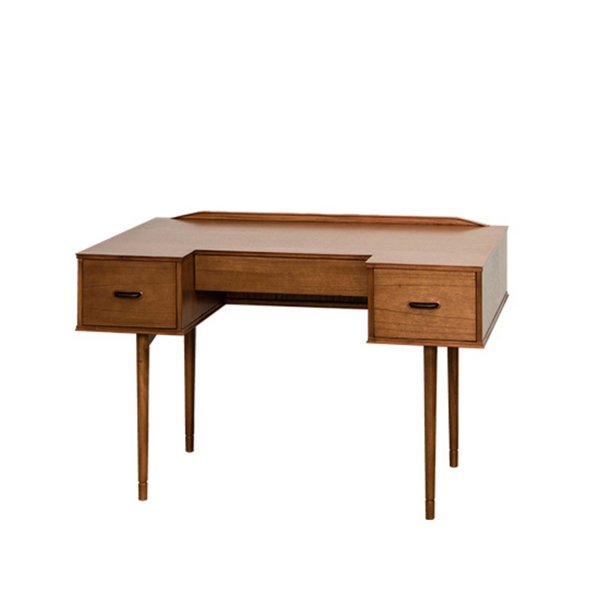 Neo-Classic Study Desk with Storage Drawers | Born in Colour